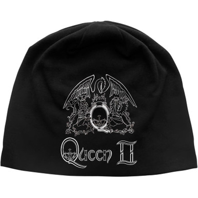Queen 'II' (Black) Beanie Hat