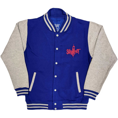 Slipknot '9-Point Star' (Blue & Grey) Varsity JacketJacket