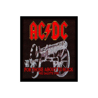 AC/DC 'For those about to Rock' Patch | Eyesore Merch
