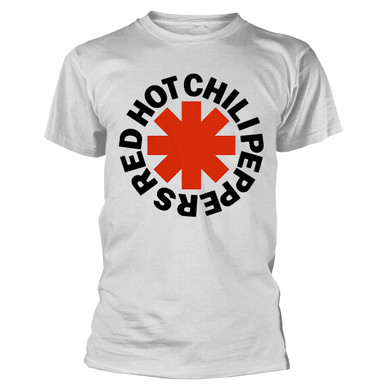 Red Hot Chili Peppers 'Red Asterisk' (White) T-Shirt Ã‚Â¦ Eyesore Merch