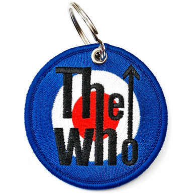 The Who 'Target Logo' Patch Keyring | Eyesore Merch