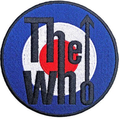 The Who 'Target Logo Bordered' (Iron On) Patch | Eyesore Merch