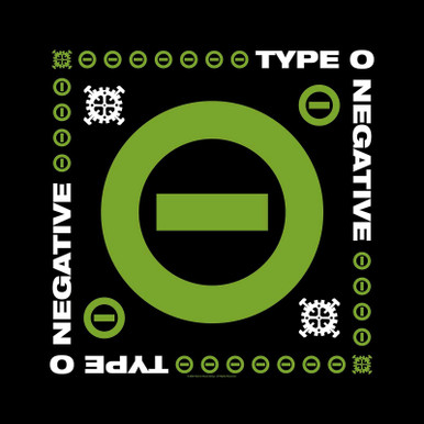 Type O Negative 'Negative Symbol' Bandana | Eyesore Merch