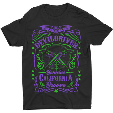 DevilDriver 'Cross Guns' (Black) T-Shirt | Eyesore Merch
