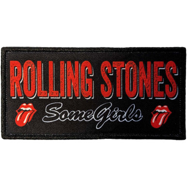 The Rolling Stones 'Some Girls Logo' Patch | Eyesore Merch