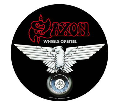 Saxon 'Wheels of Steel' Back Patch | Eyesore Merch