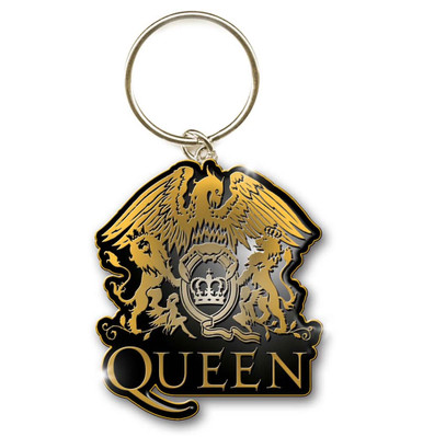 Queen 'Gold Crest' Keyring | Eyesore Merch