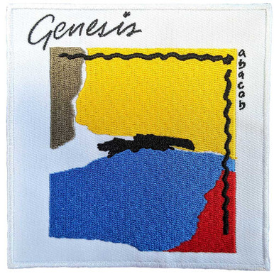 Genesis 'Abacab Album Cover' (White) (Iron On) Patch | Eyesore Merch