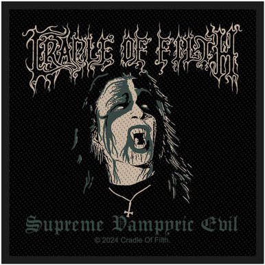 Cradle Of Filth 'Supreme Vampyric Evil' Patch | Eyesore Merch