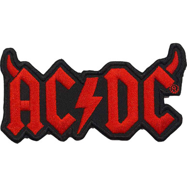 AC/DC 'Horns' (Iron On) Patch | Eyesore Merch