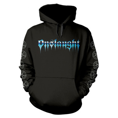 Onslaught 'The Force' (Black) Pull Over Hoodie | Eyesore Merch