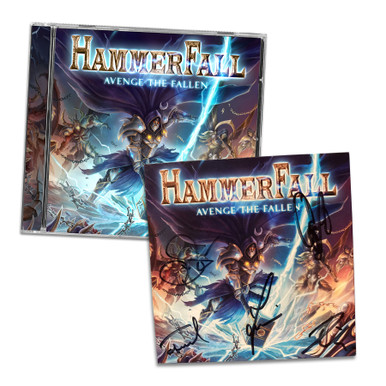 Hammerfall 'Avenge The Fallen' CD Jewel Case with EYESORE EXCLUSIVE ...