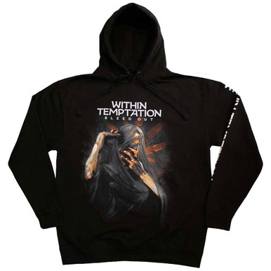 Within Temptation 'Bleed Out' (Black) Pull Over Hoodie | Eyesore Merch