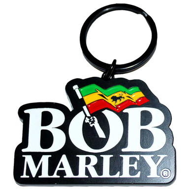 Bob Marley 'Logo' Keyring | Eyesore Merch
