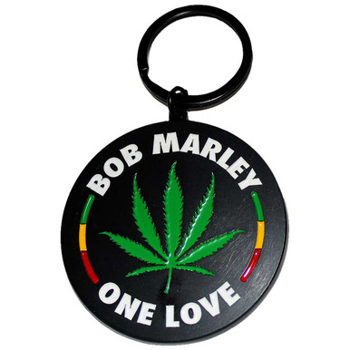 Bob Marley 'Leaf' Keyring | Eyesore Merch