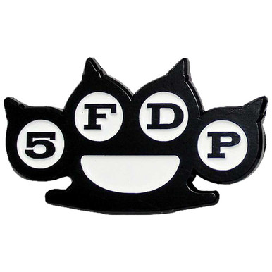 Five Finger Death Punch 'Knuckles B&W' Pin Badge | Eyesore Merch