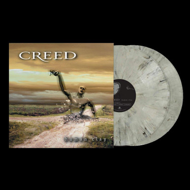 Creed 'Human Clay' Deluxe Edition 2LP Grey Smoke Vinyl