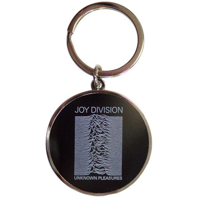 Joy Division 'Unknown Pleasures' Keyring ¦ Eyesore Merch