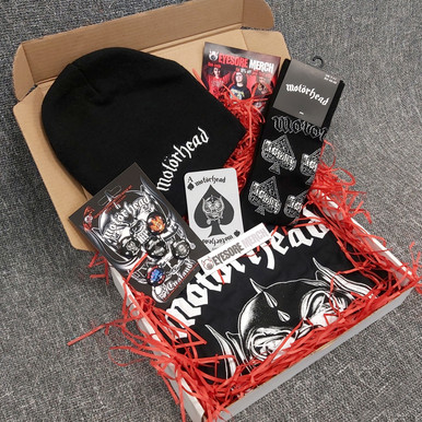 Motorhead 'Head To Toe' Box Set - T-Shirt Hat Socks & Accessories