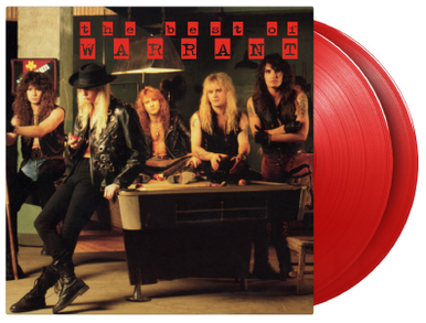 Warrant 'The Best Of Warrant' 2LP 180g Red Vinyl