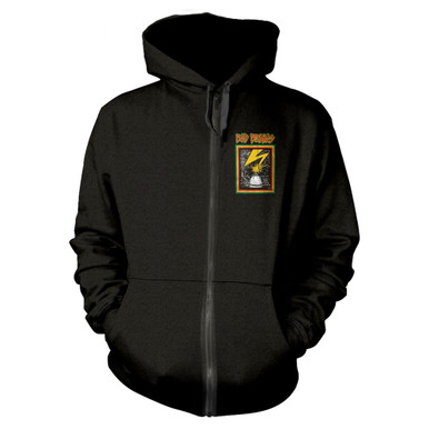 Bad Brains 'BB' (Black) Zip Up Hoodie | Eyesore Merch