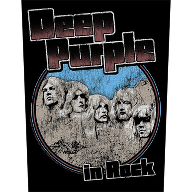 Deep Purple 'In Rock' (Black) Back Patch | Eyesore Merch