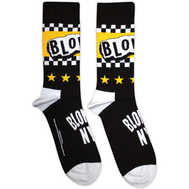 Blondie 'NYC Logo' (Multicolour) Socks (One Size = UK 7-11) ¦ Eyesore Merch