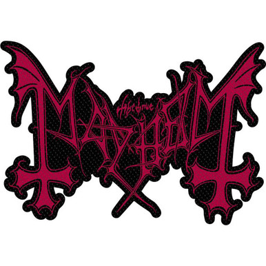 Mayhem 'Logo Cut Out' Patch | Eyesore Merch
