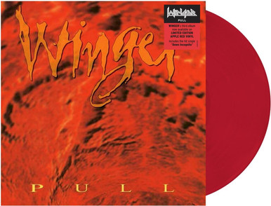 Winger 'Pull' LP Apple Red Vinyl