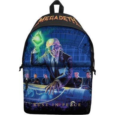 Megadeth 'Rust In Peace' Rocksax Backpack | Eyesore Merch