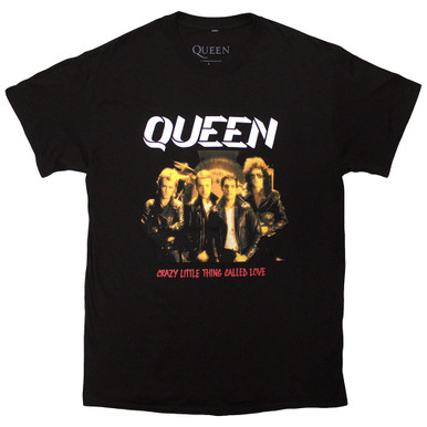 Queen 'Crazy Little Thing' (Black) T-Shirt | Eyesore Merch