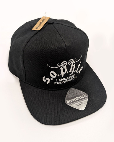 SLF 'S.O.P.H.I.E. Logo' (Black) Snapback Cap