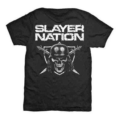 Slayer 'Slayer Nation' (Black) T-Shirt ¦ Eyesore Merch