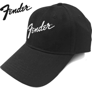 Fender 'Logo' (Black) Baseball Cap