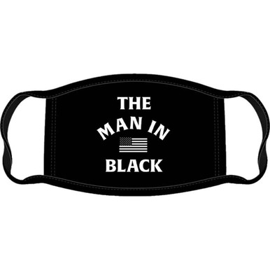 Johnny Cash 'Man In Black' Face Mask