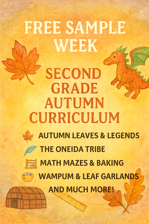 FREE Second Grade Curriculum Sample - Week Four, Autumn - 50 Pages ...