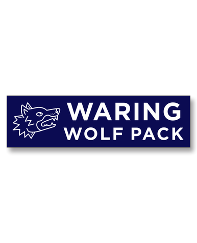 Waring Wolf Pack decal