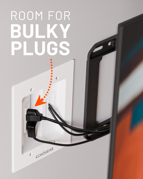 In-Wall Cable Management Kit-Hide TV Power Cables & Low Voltatge Wires ...