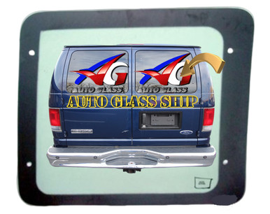 DB09520GTN 2008-2014 FORD ECONOLINE EXTENDED VAN Back Window RIGHT ...