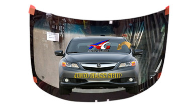 FW03985GBN Windshield (Solar)(3rd Visor Frit)(Aftermarket)