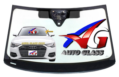 FW06223GTY Windshield (Solar)(3rd Visor Frit)(Acoustic Interlayer)(Rain ...