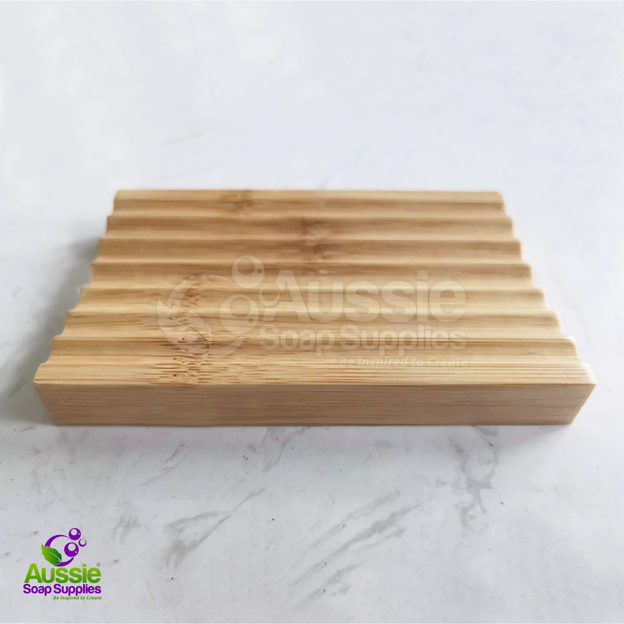 Grooved Soap Dish | Bamboo
