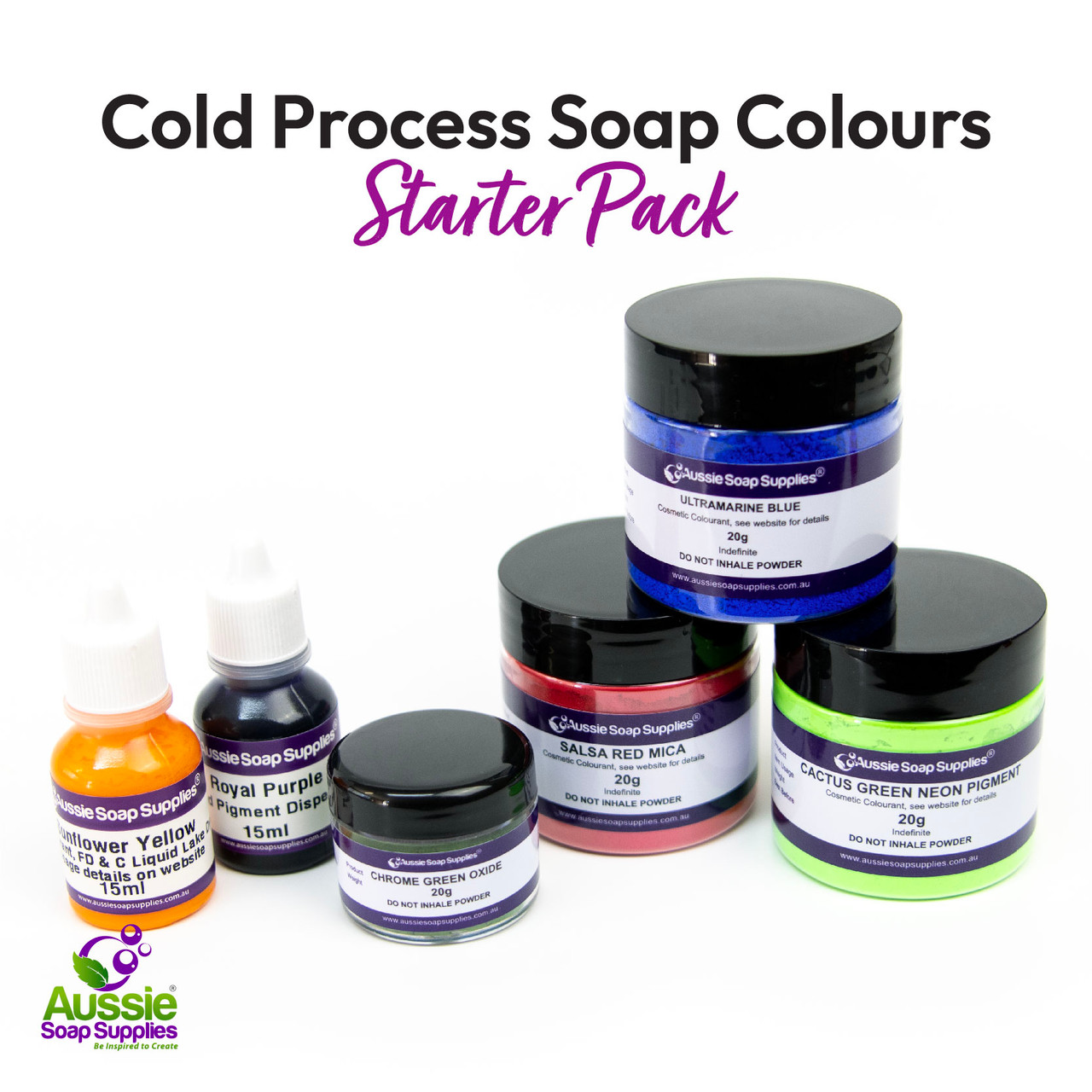 Cold Process Soap Colours Starter Pack