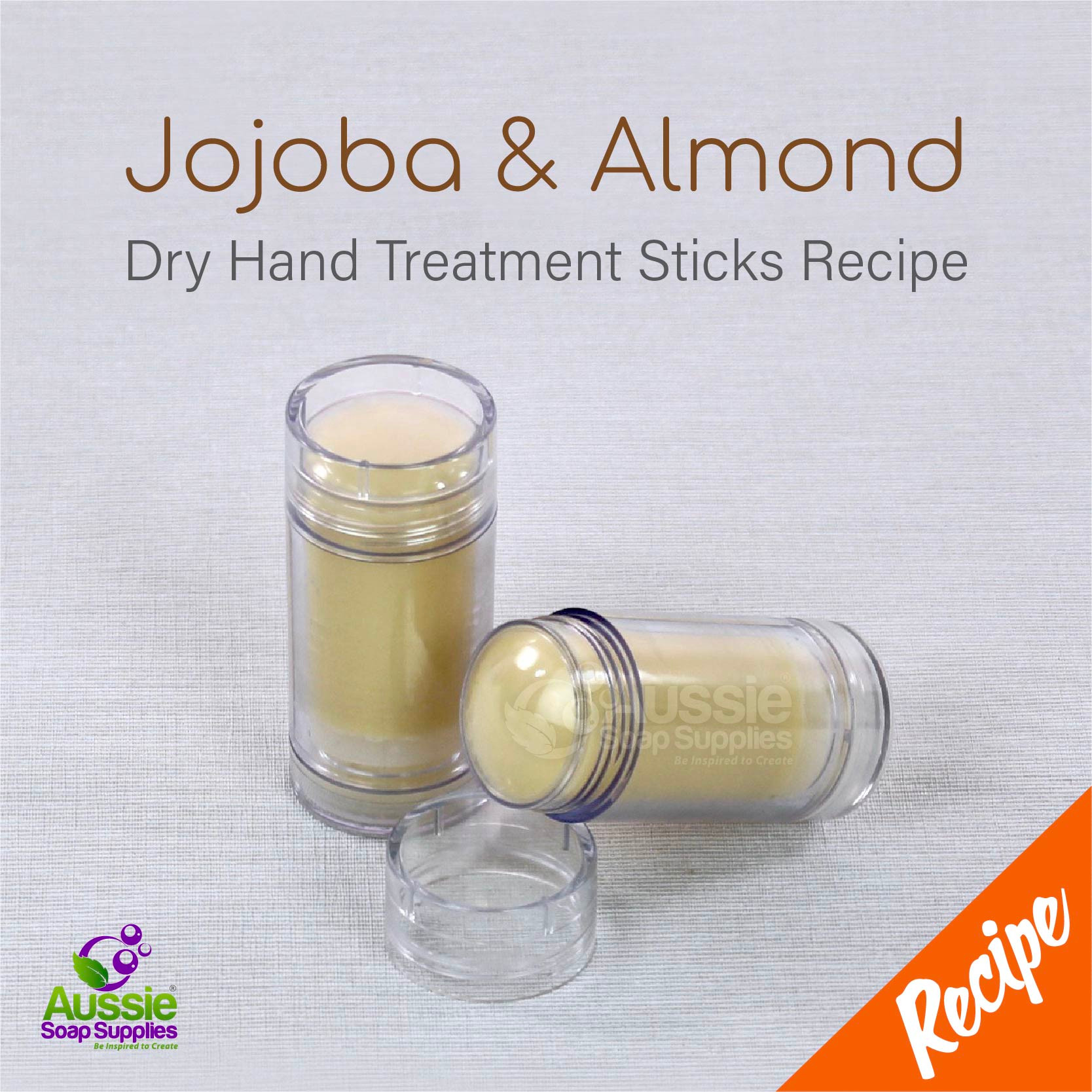 Jojoba & Almond Dry Hands Treatment Sticks Recipe