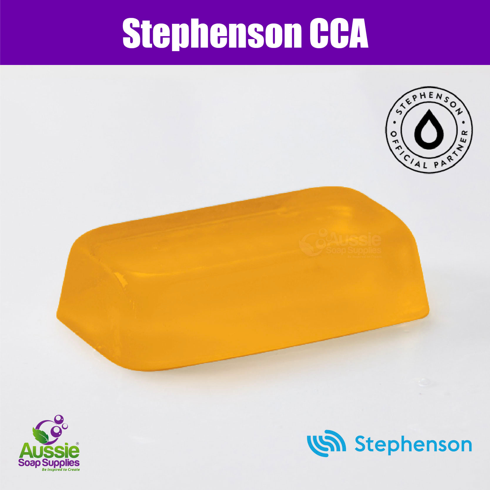 Stephenson Crystal Aloe Vera Melt & Pour Soap Base