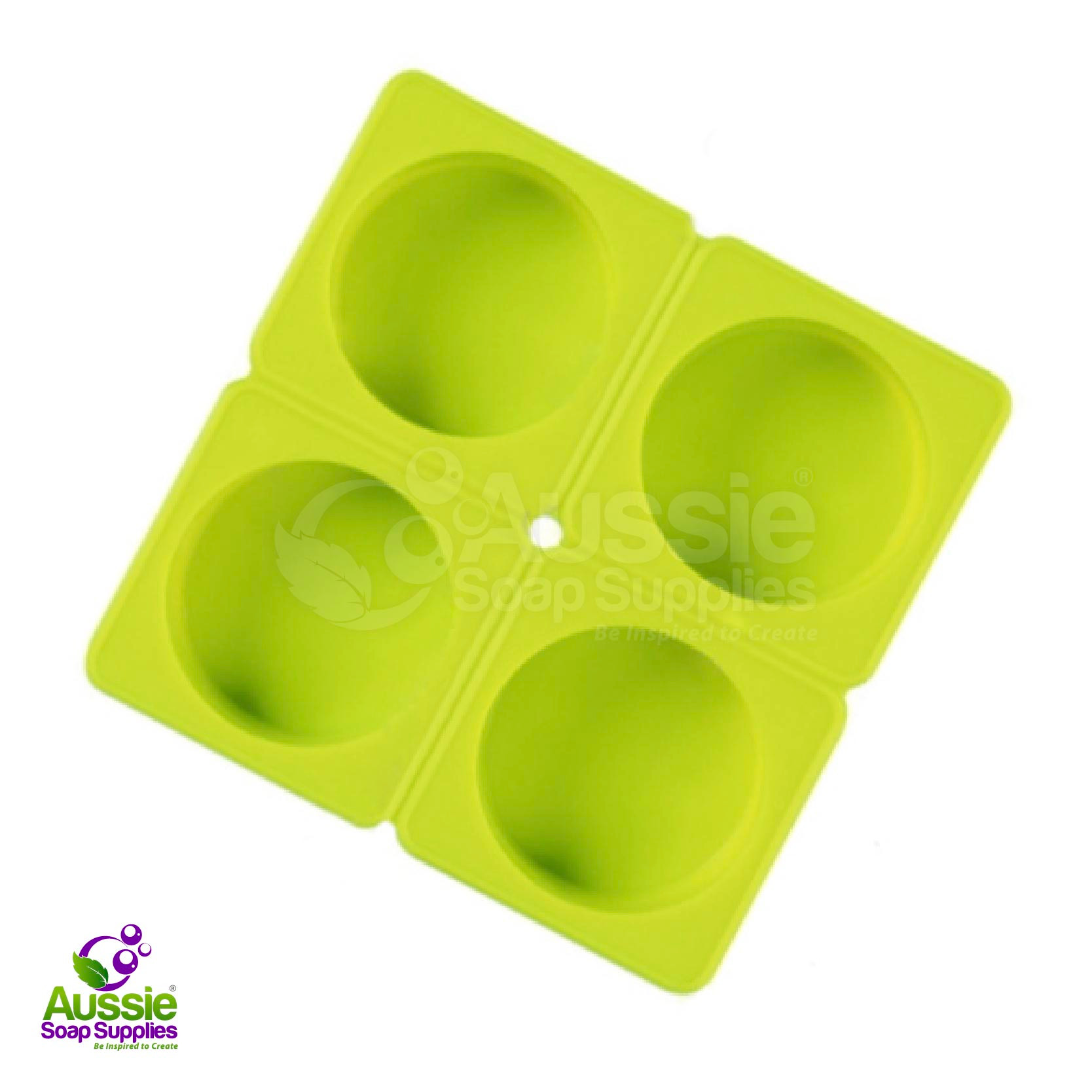 Flexible Mould - 4 Round with Ripple Edge