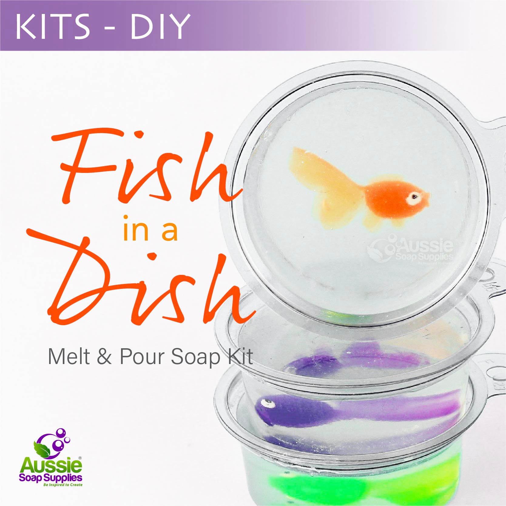 Fish in a Dish - Melt & Pour Soap Kit Tutorial