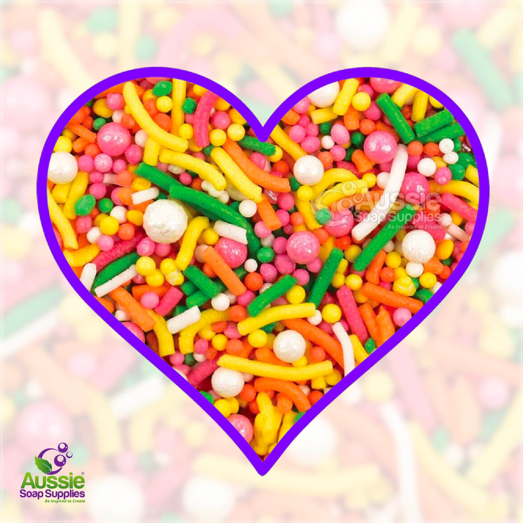 Bath Bomb Sprinkles: Sweet Dreams Mix