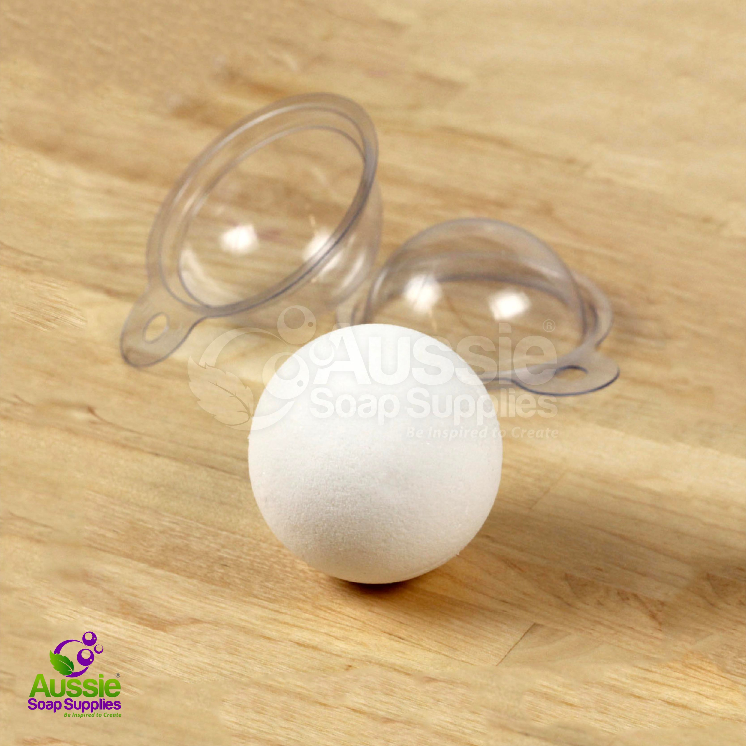 Clamshell Sphere Bath Bomb Mould