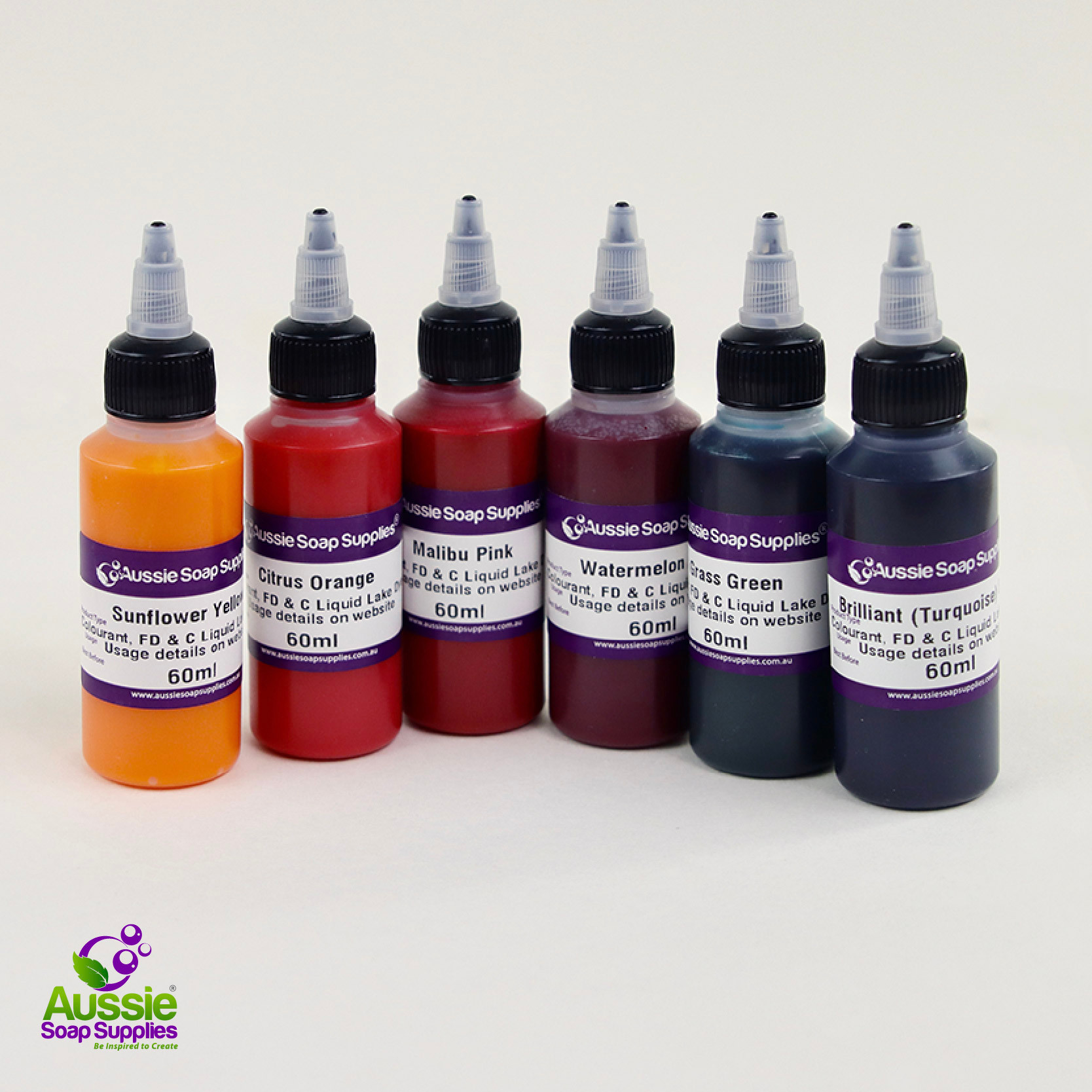 Liquid Pigment Colour Dispersion Set